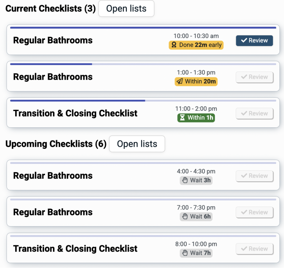 Major Release: Automatic Schedules, Layout Editor, Checklists & More